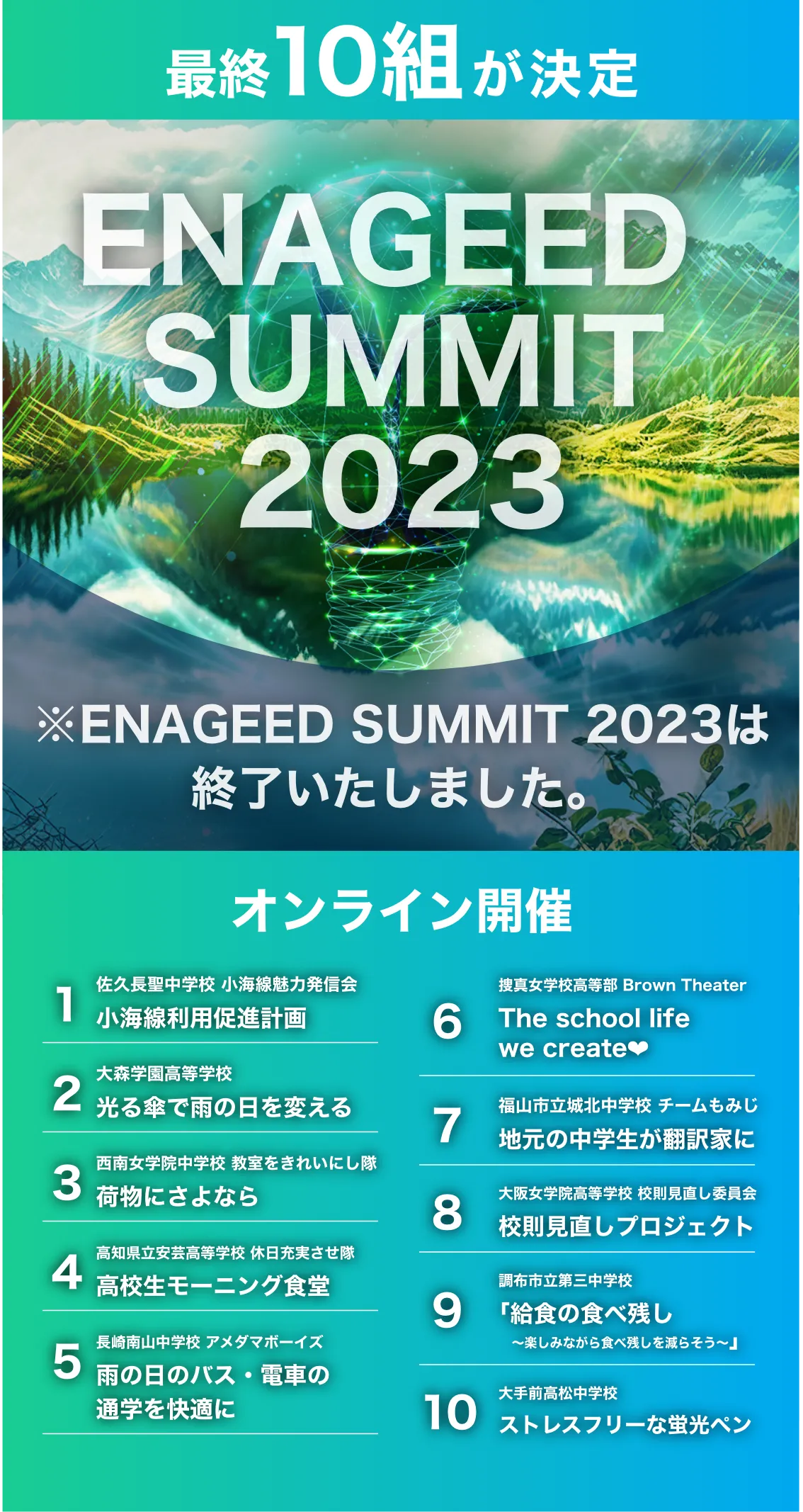 ENAGEED SUMMIT2023 │株式会社エナジード